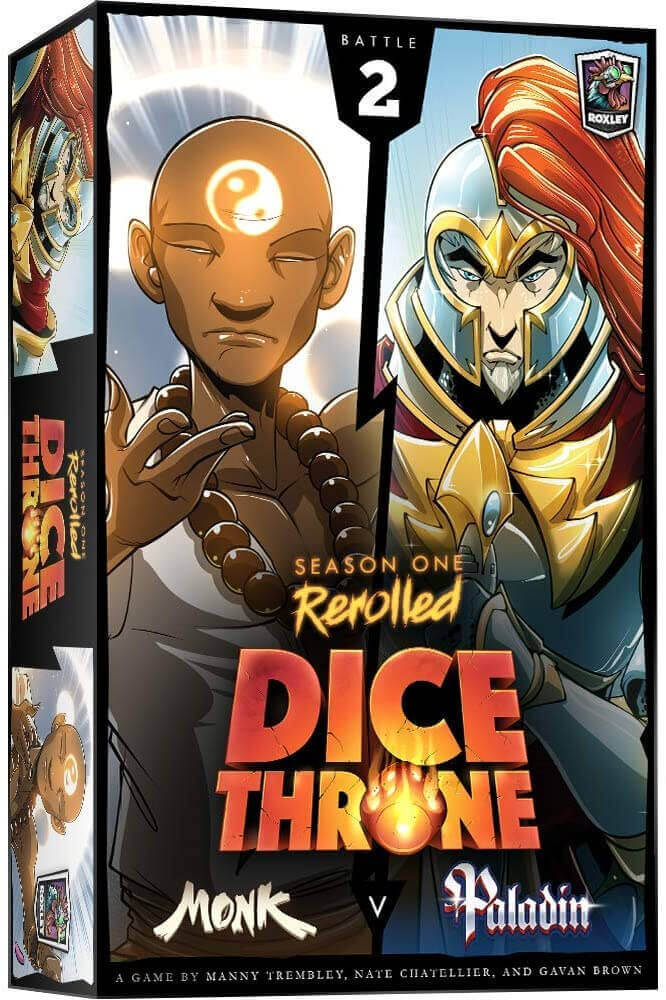 Dice Throne Season One ReRolled Monk V Paladin Arcade Dreams Dice Throne Season One ReRolled Monk V Paladin Arcade Dreams