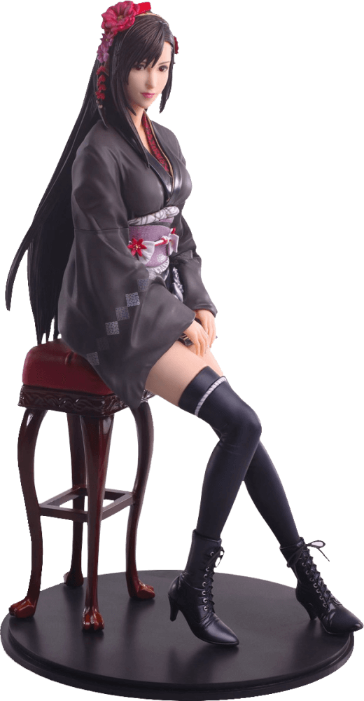Final Fantasy VII Remake Static Arts Figure - Tifa Lockhart Exotic ...