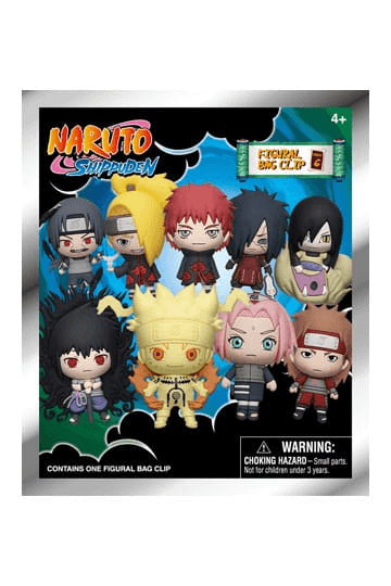 Naruto Shippuden 3D PVC Bag Clips Series 6 (Mystery Pack) (1) – Arcade ...