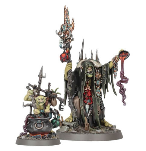Orruks: Swamp-Calla Shaman With Pot Grot – Arcade Dreams
